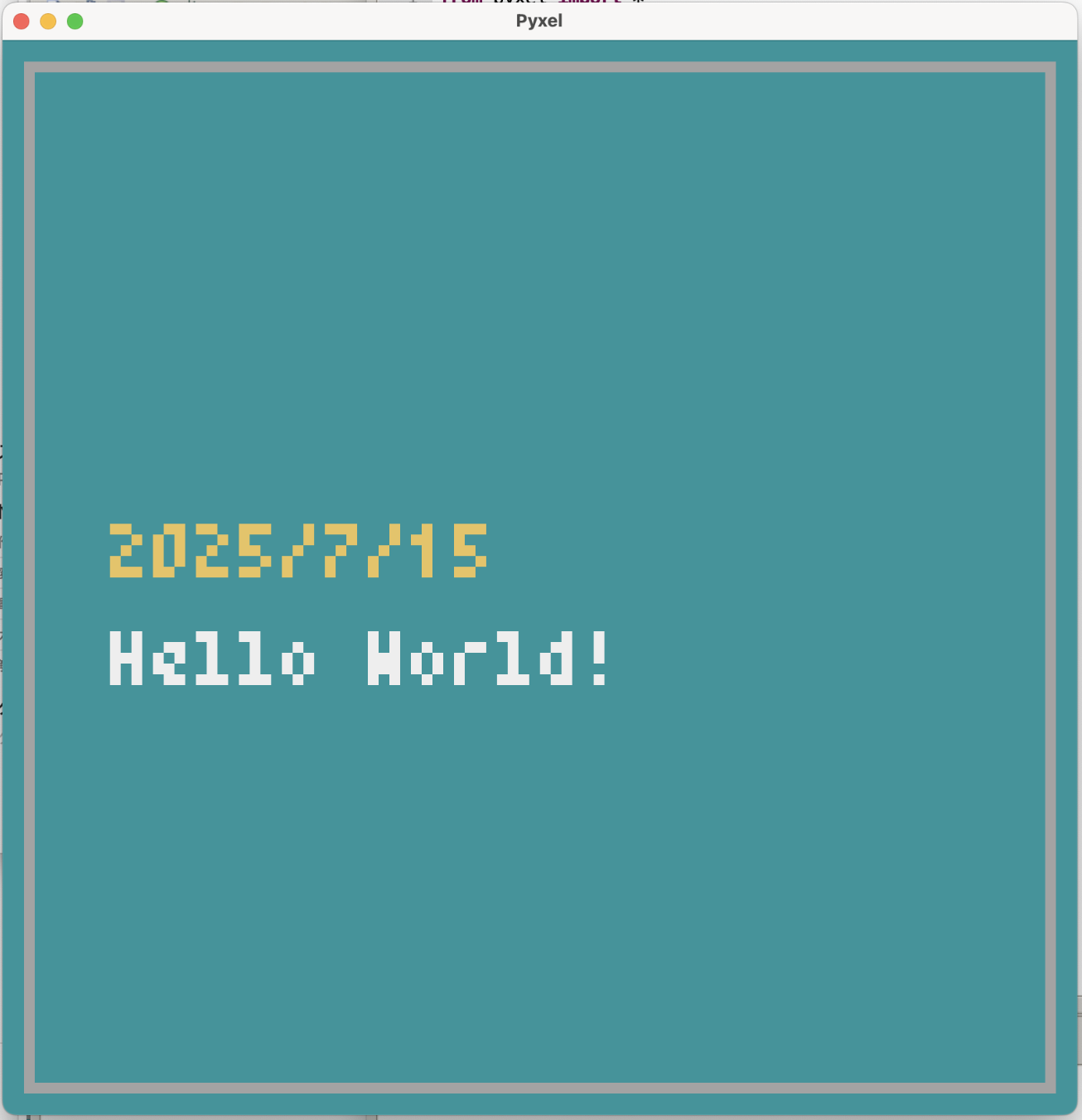 Pyxelを触ってみよう | 小学生・中学生・高校生向けプログラミング教室 TENTO